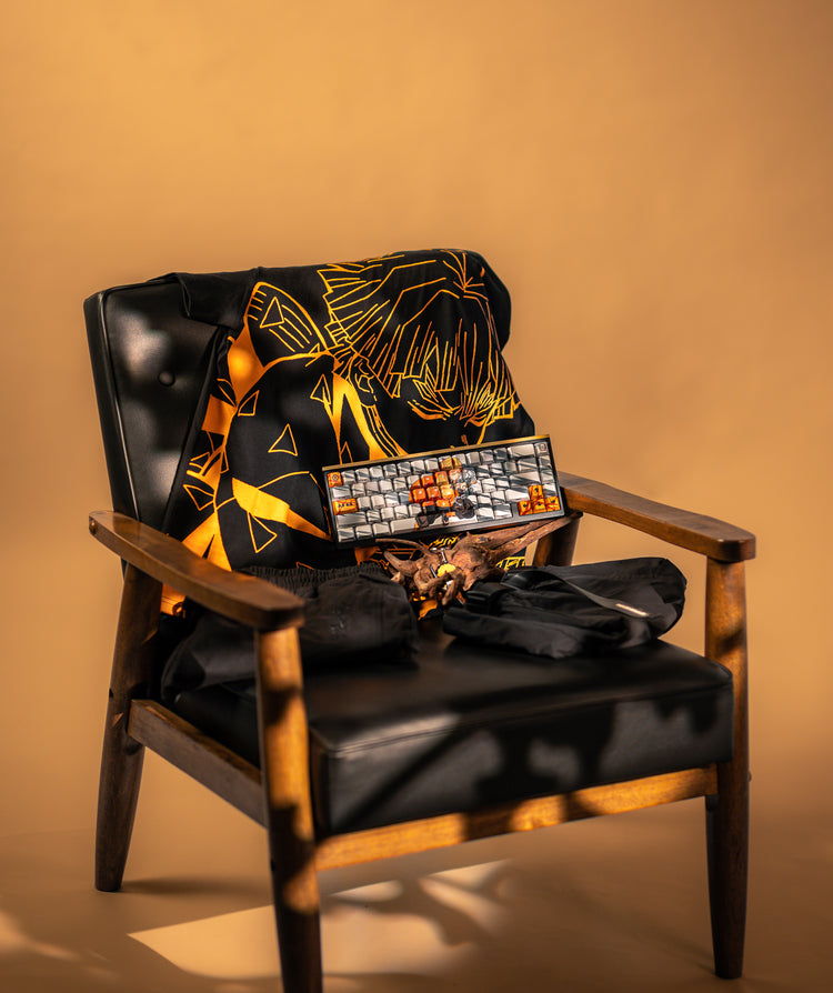 Zenitsu full art keycap set - Demon Slayer Official Anime Merchandise ...