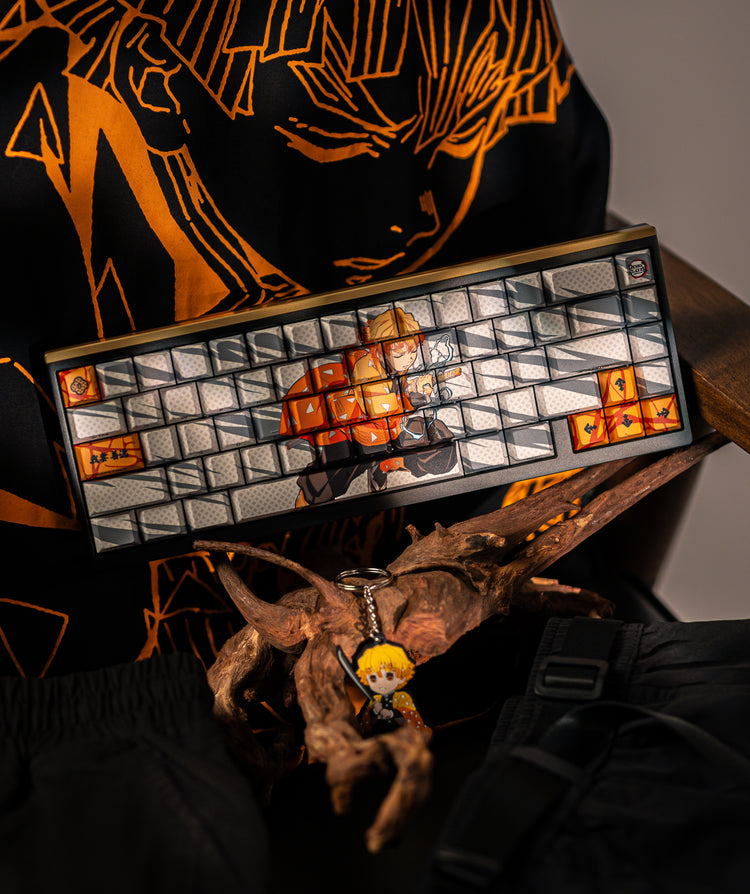 Zenitsu full art keycap set - Demon Slayer Official Anime Merchandise ...
