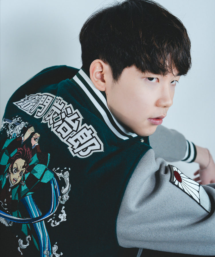 Tanjiro varsity jacket - Demon Slayer Official Anime Merchandise ...
