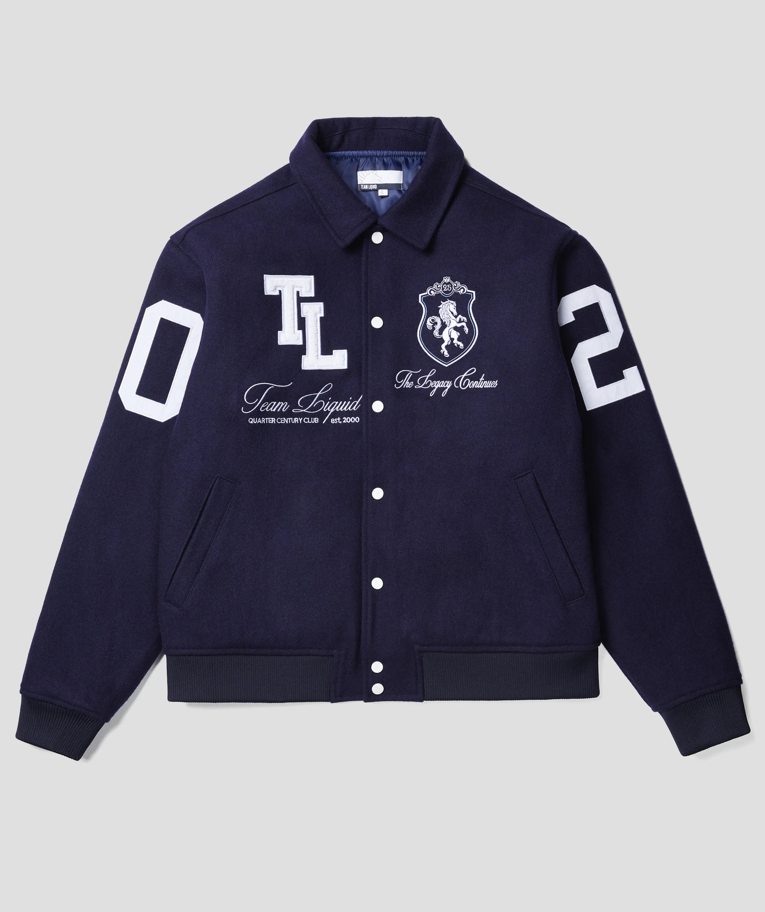 Quarter century varsity jacket | Team Liquid Store