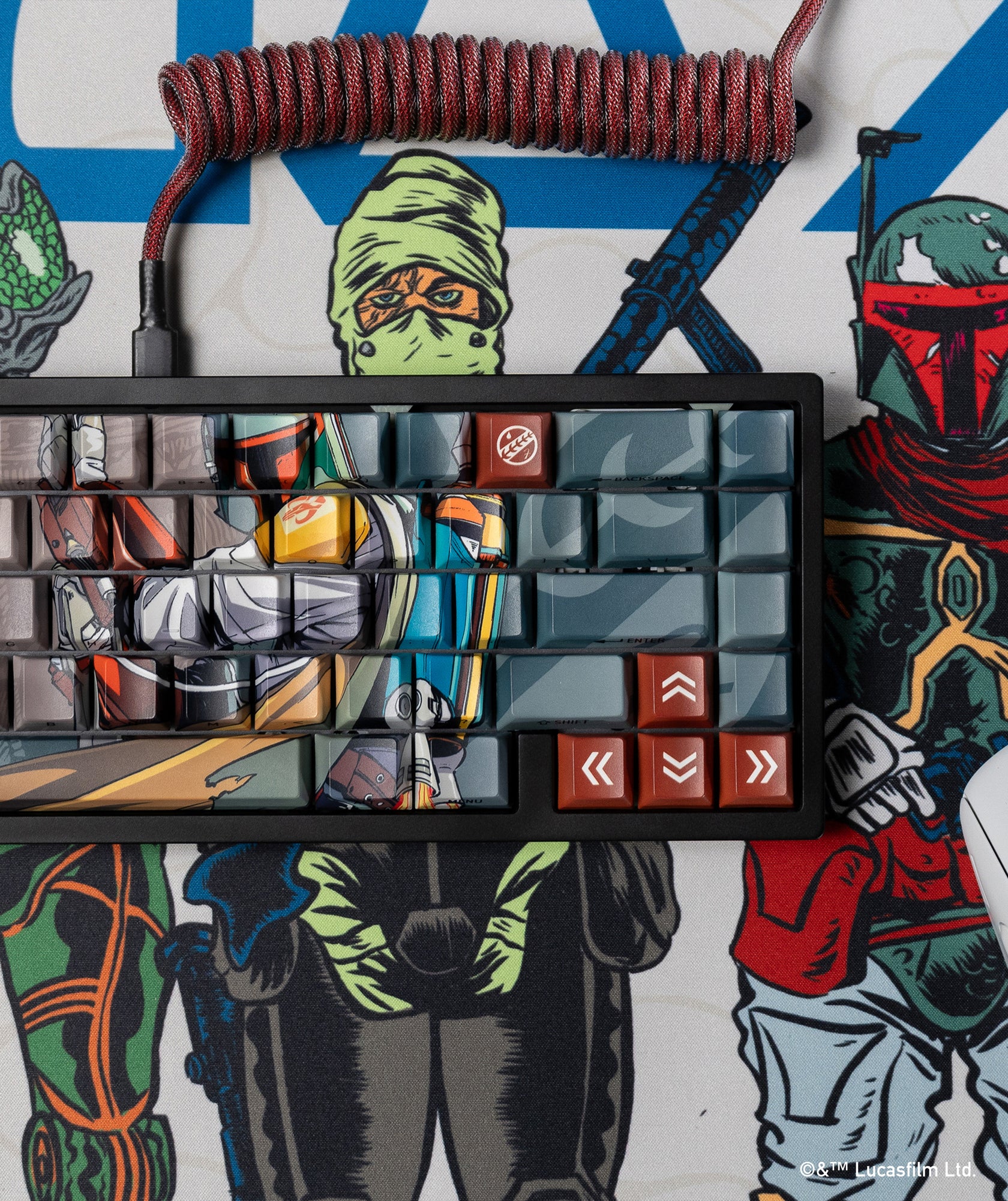 Star wars™ boba fett keycap set – Team Liquid