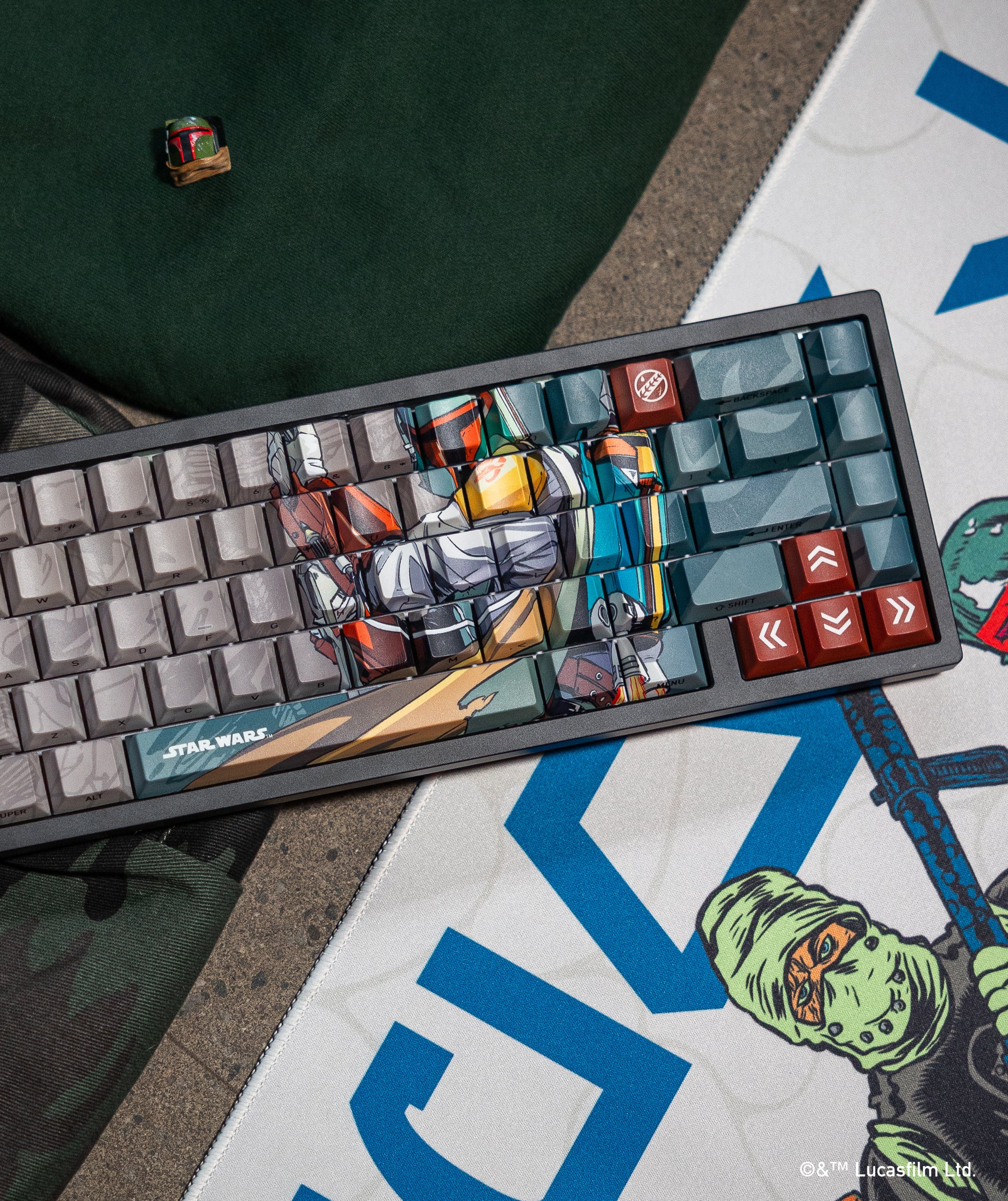 Star wars™ boba fett keycap set – Team Liquid