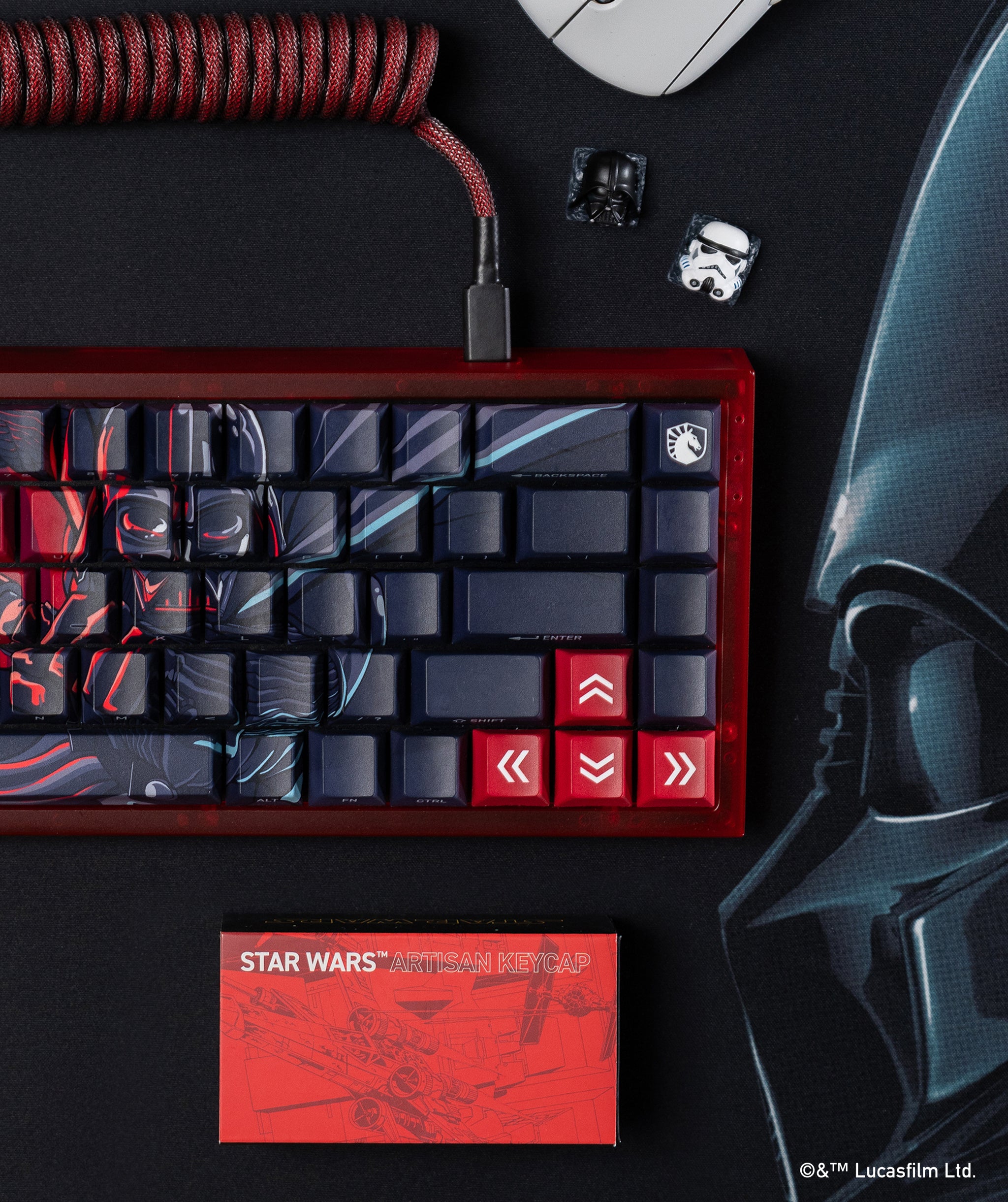 Star wars™ darth vader keycap set – Team Liquid