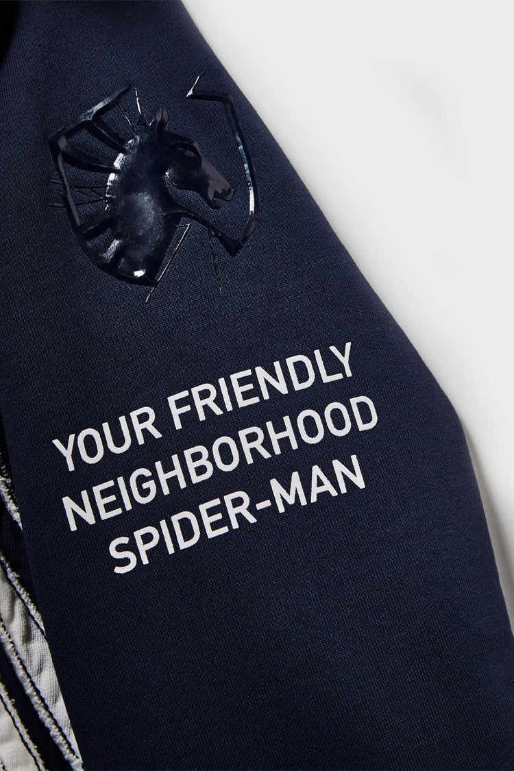 Marvel symbiote suit spider-man zipper jacket | Team Liquid Store