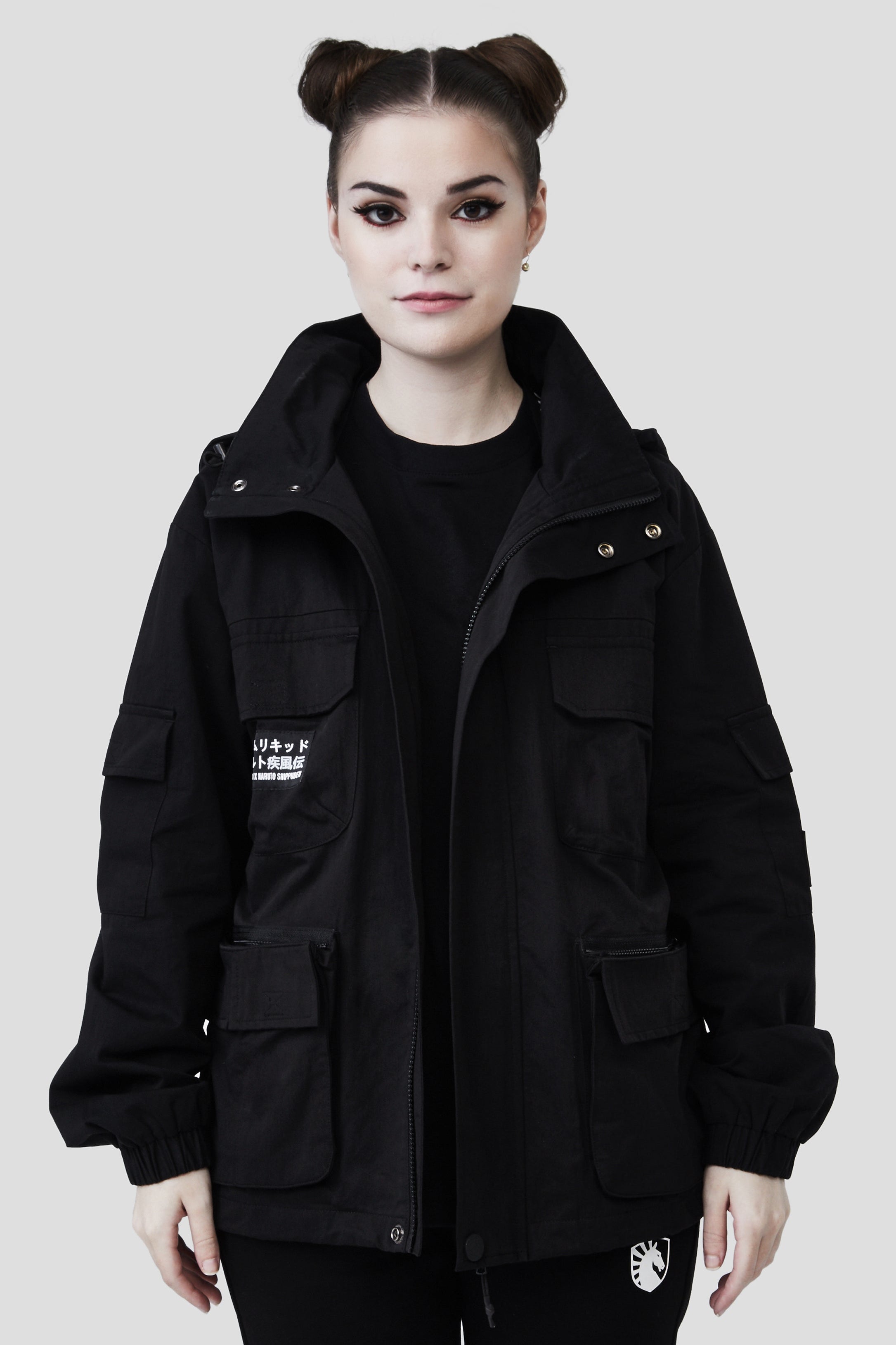 LIQUID x NARUTO AKATSUKI TSUKUYOMI ITACHI PACKABLE TECH JACKET | Team ...
